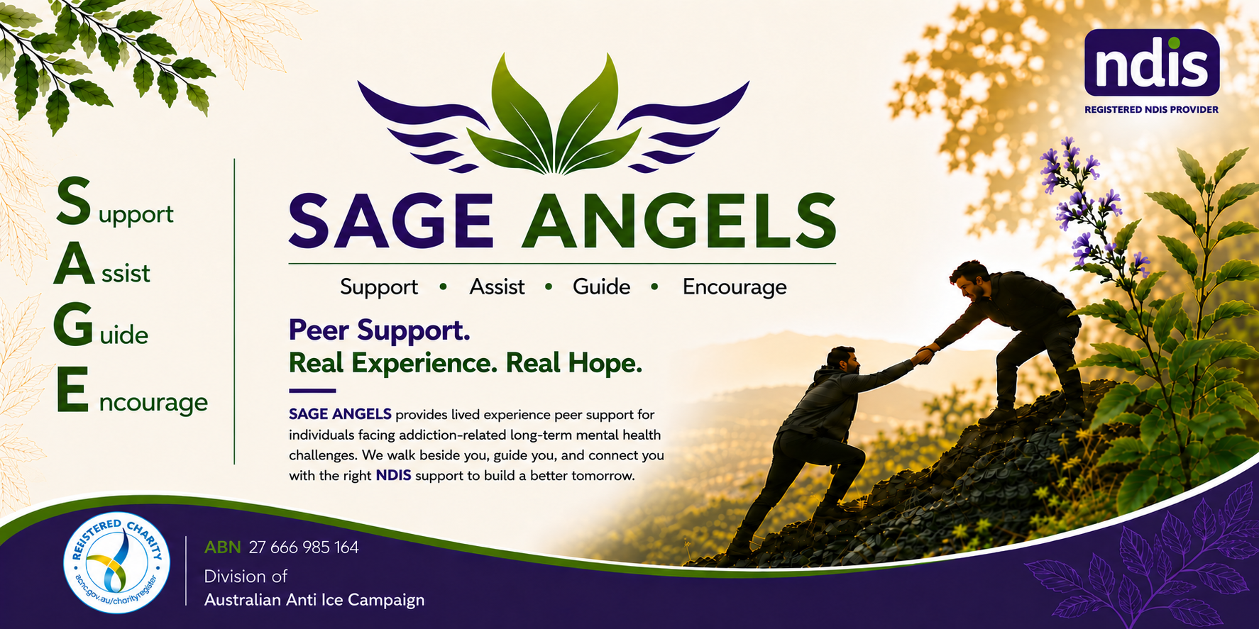 About Us — Sage Angels Peer Support